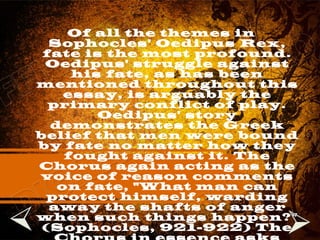 Oedipus rex ppt | PPT