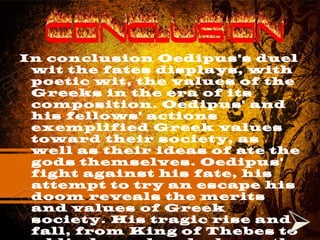 Oedipus rex ppt | PPT