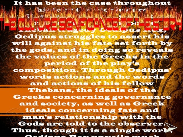 Oedipus rex ppt | PPT | Free Download