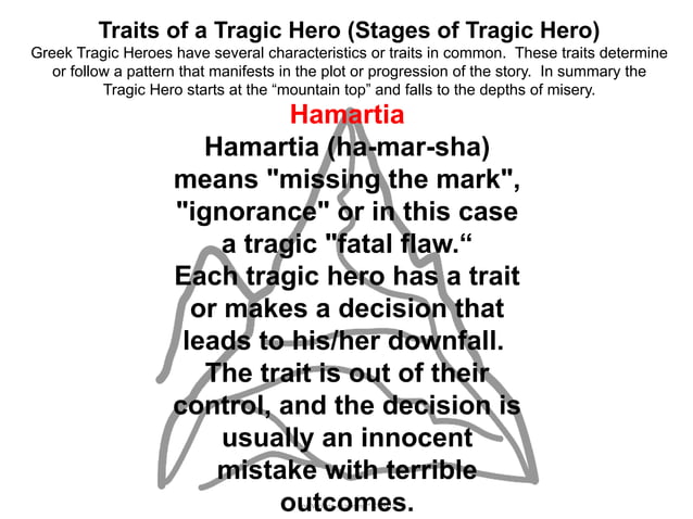 Oedipus Rex Tragic Hero PowerPoint Presentation | PPT