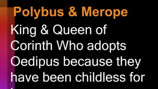 Oedipus the king | PPTX