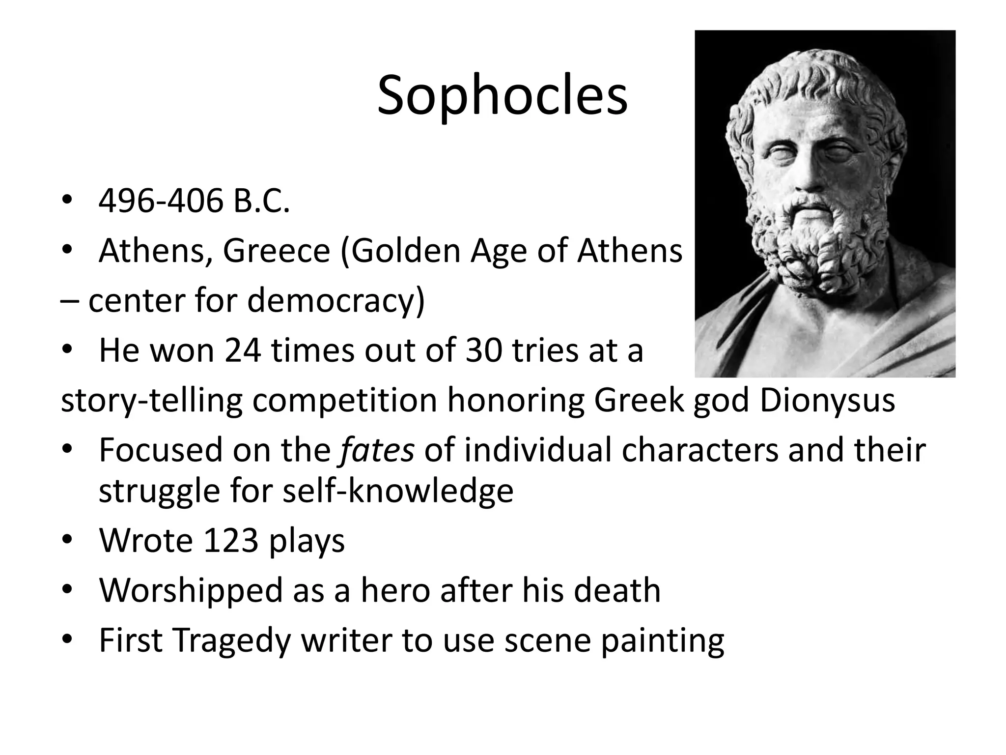 Oedipus the king ppt | PPTX | Drama | Genres
