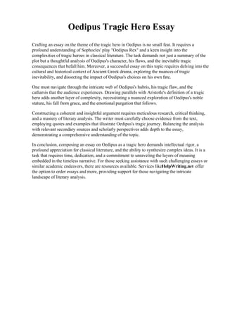 Oedipus Tragic Hero Essay.pdf