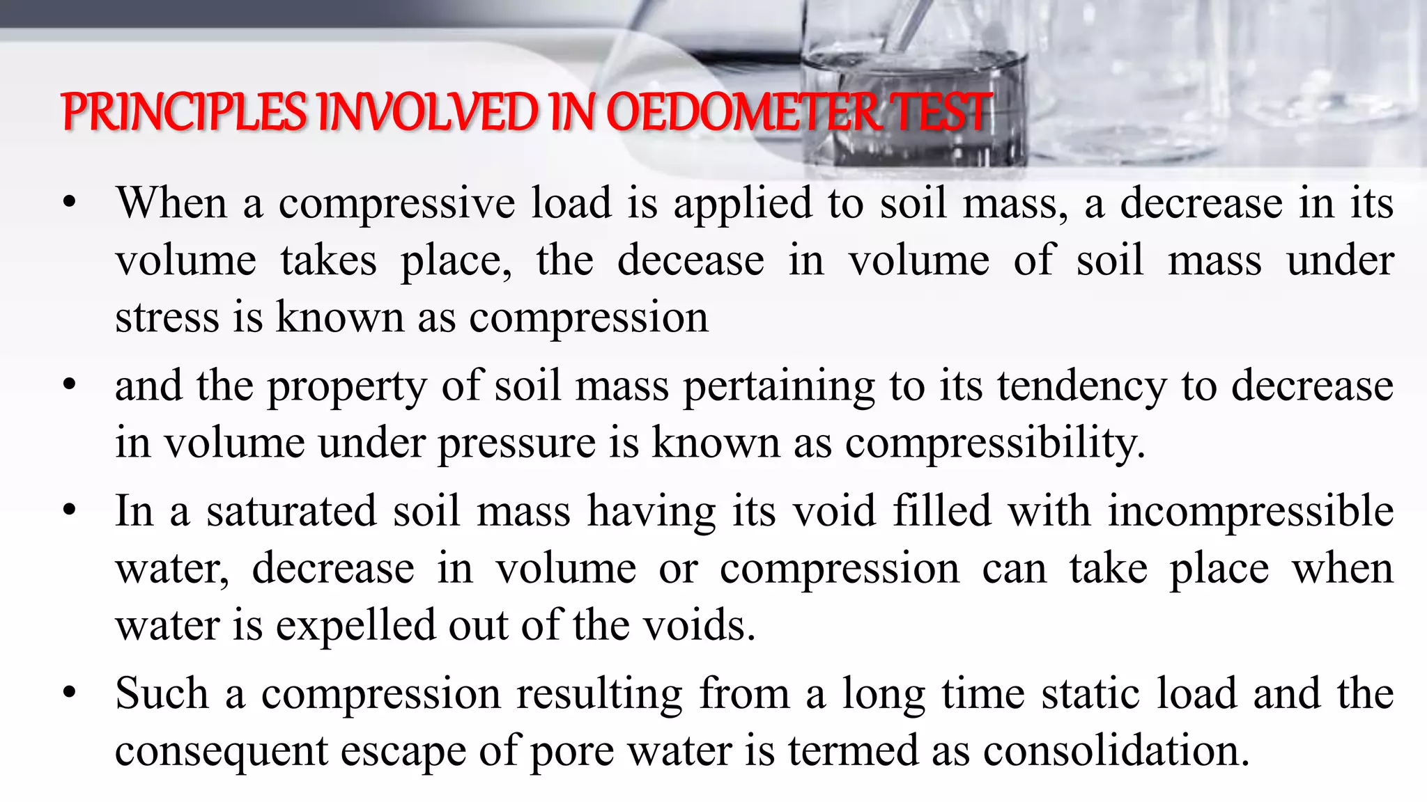 Oedometer test | PPTX