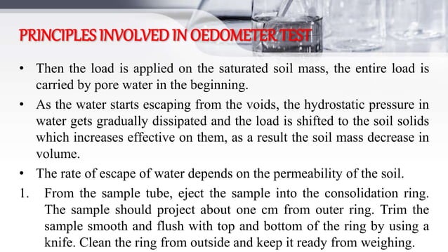 Oedometer test | PPTX