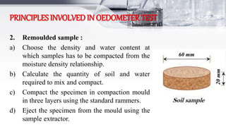 Oedometer test | PPTX