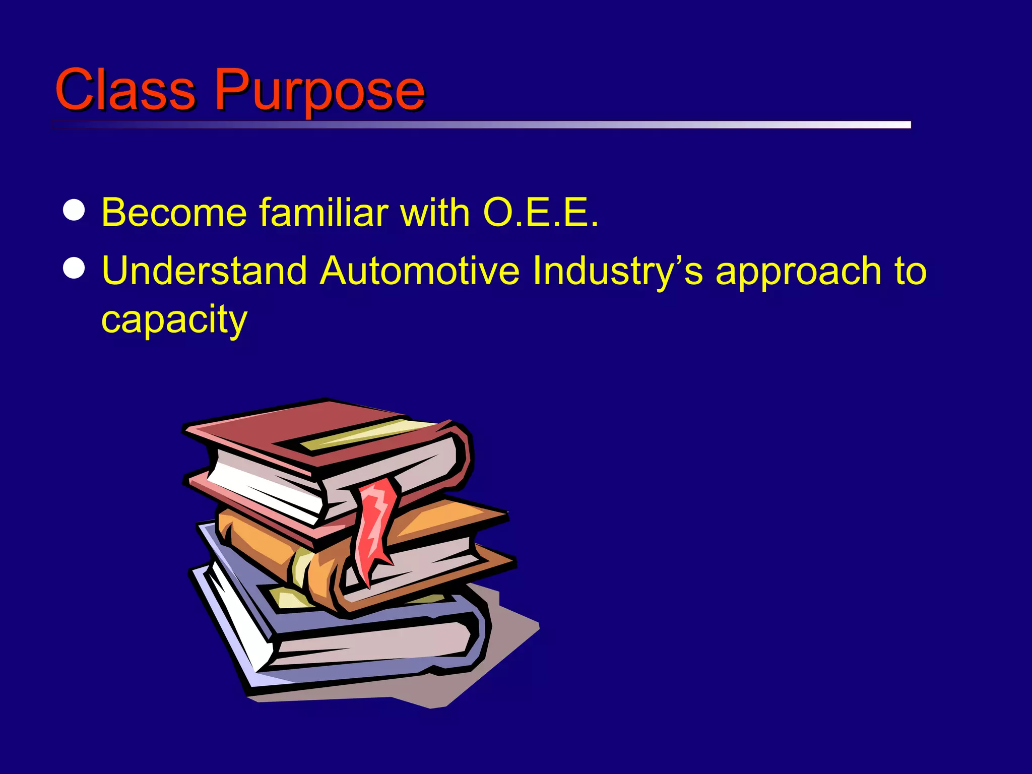 OEE | PPT