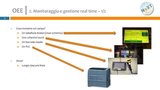 Il modulo dell'efficienza: OEE | PDF
