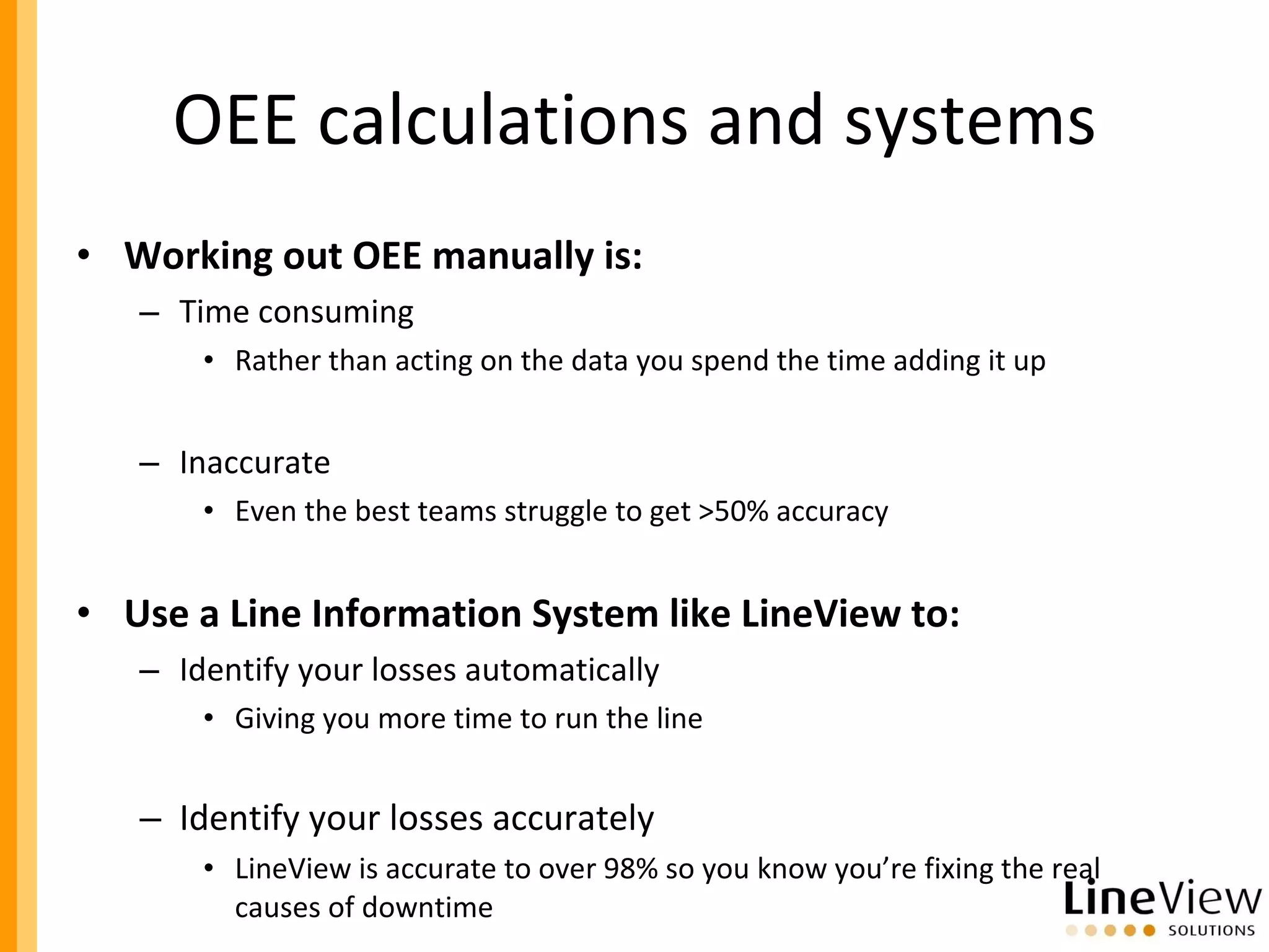 Oee Explained | PPT