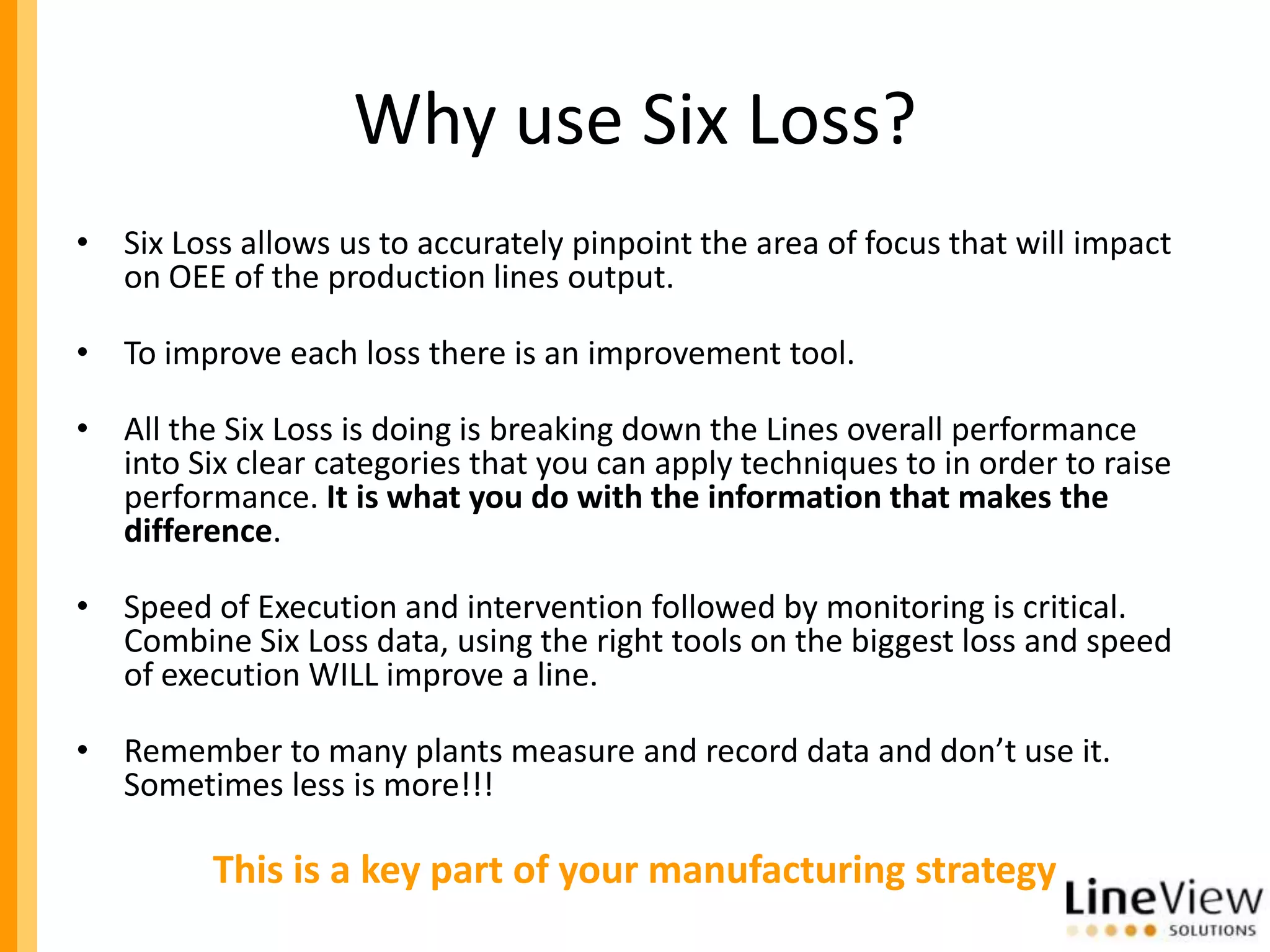 Oee Explained | PPTX