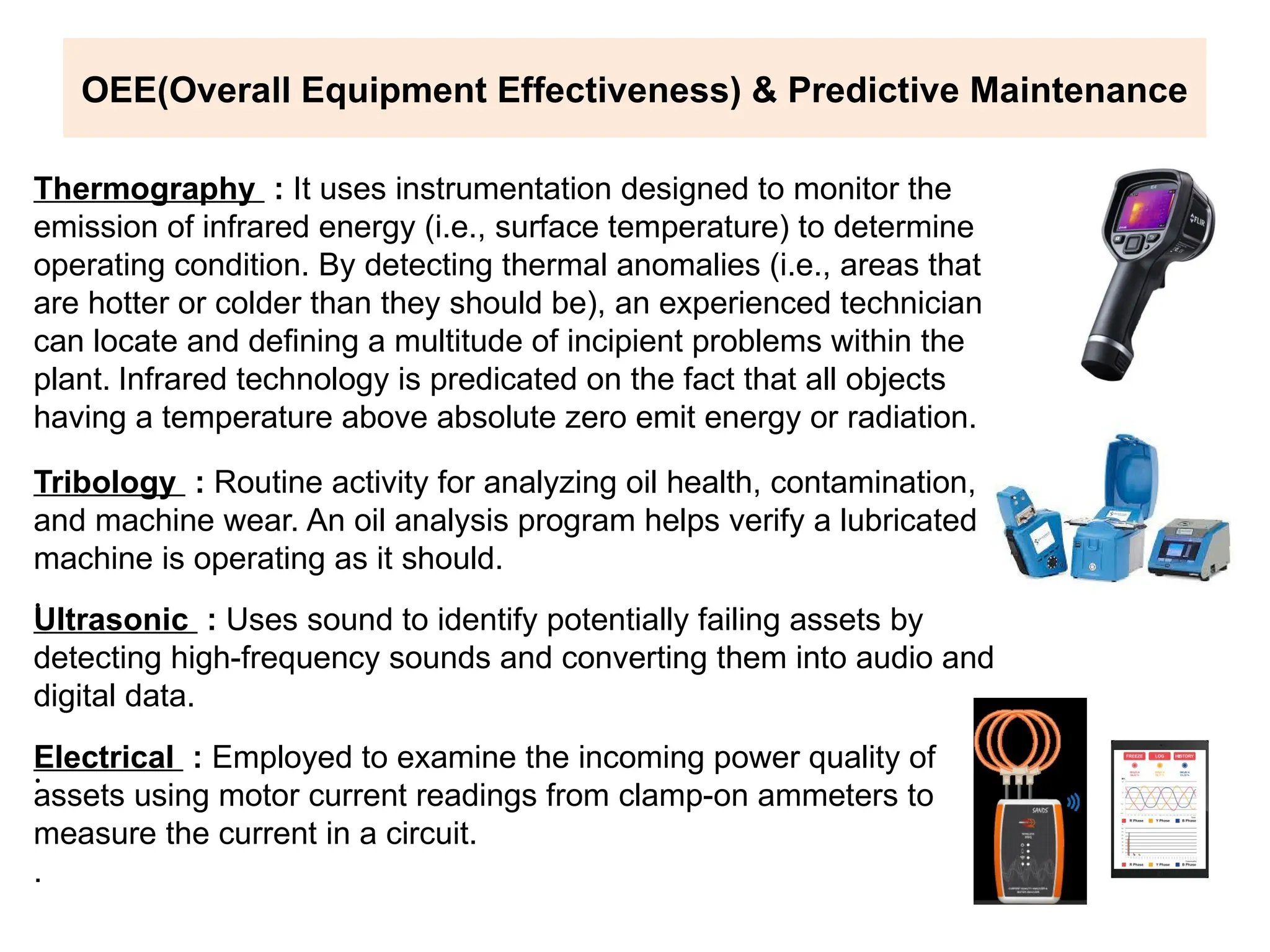 OEE(Overall Equipment Effectiveness) & Predictive Maintenance.pptx