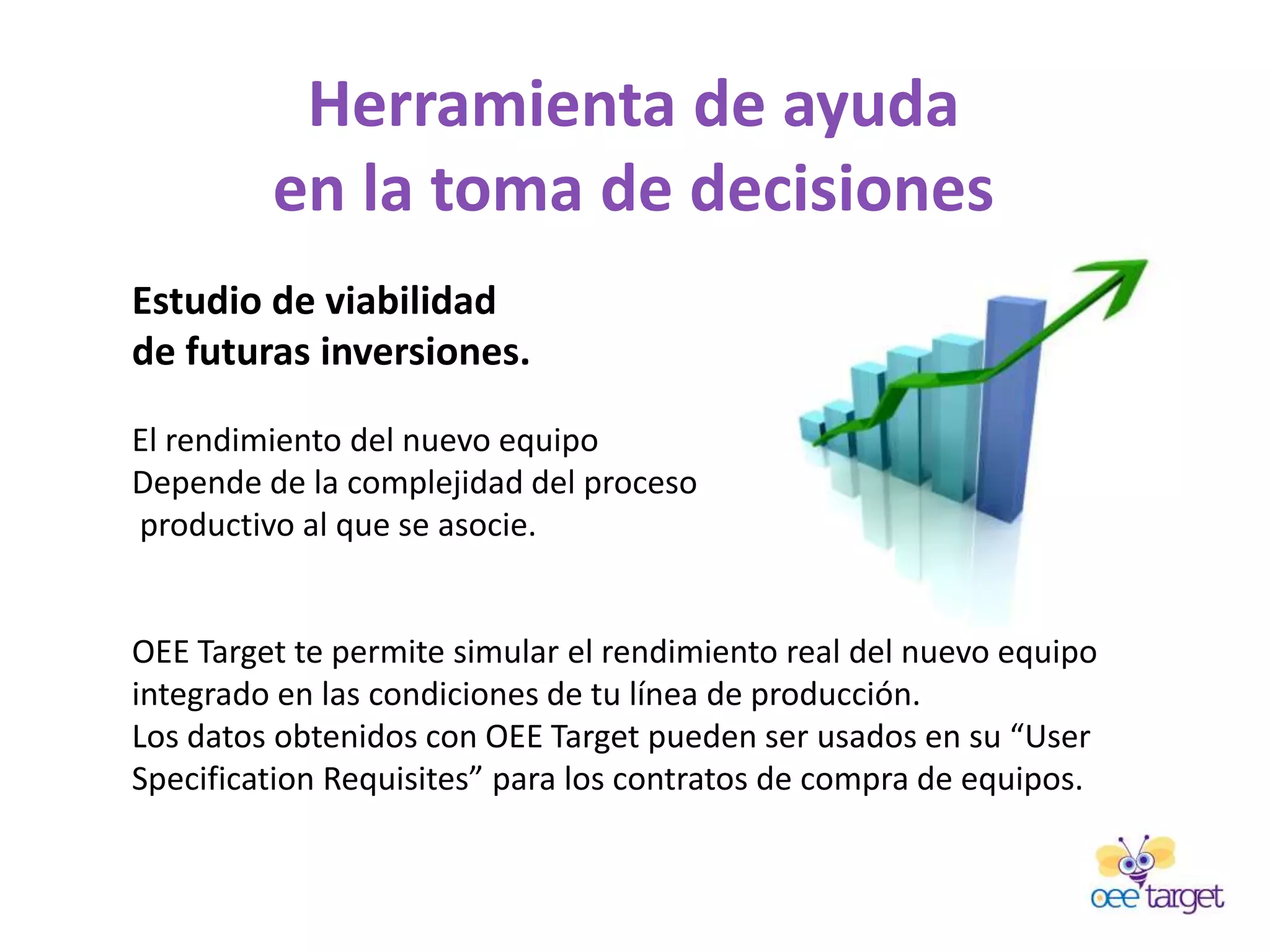 OEE Target - Cálculo del máximo OEE alcanzable. | PPSX