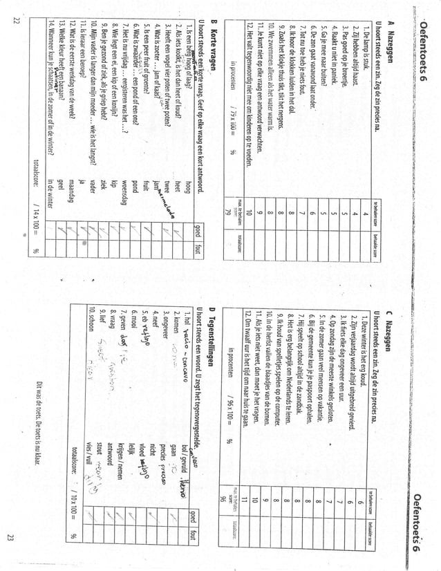 Oefentoets (1) TGN toets gesproken Nederlands | PDF