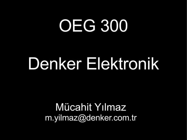 OEG300 | ODP