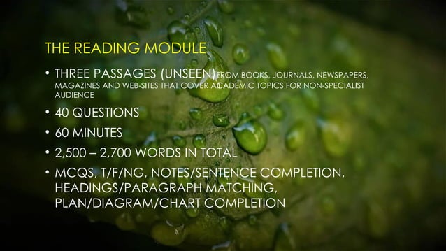 OE_IELTS_SavvySchemes_Reading and Writing | PPTX