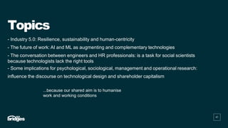 Connecting the SMART work design approach to sociotechnical design ...