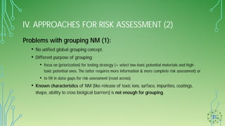 RISK MANAGEMENT OF NANOMATERIALS | PDF