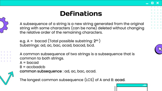 Longest Common Subsequencepptx