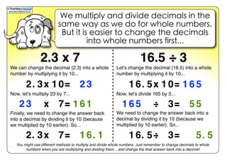 Decimals guide | PDF