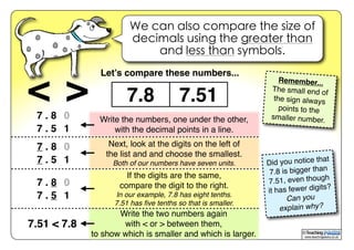 Decimals guide | PDF
