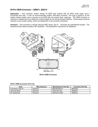 Oem ecm cummins | PDF