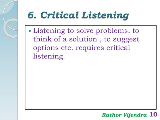 Communication skills | PPT