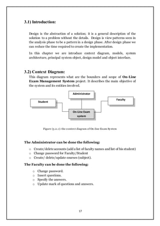 Online Exam Management System(OEMS) | PDF