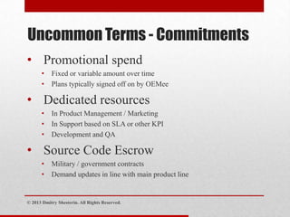 Navigating the maze of OEM terms | PPTX