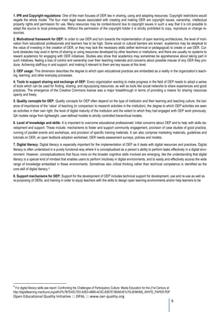 Guidelines on Open Educational Practices | PDF