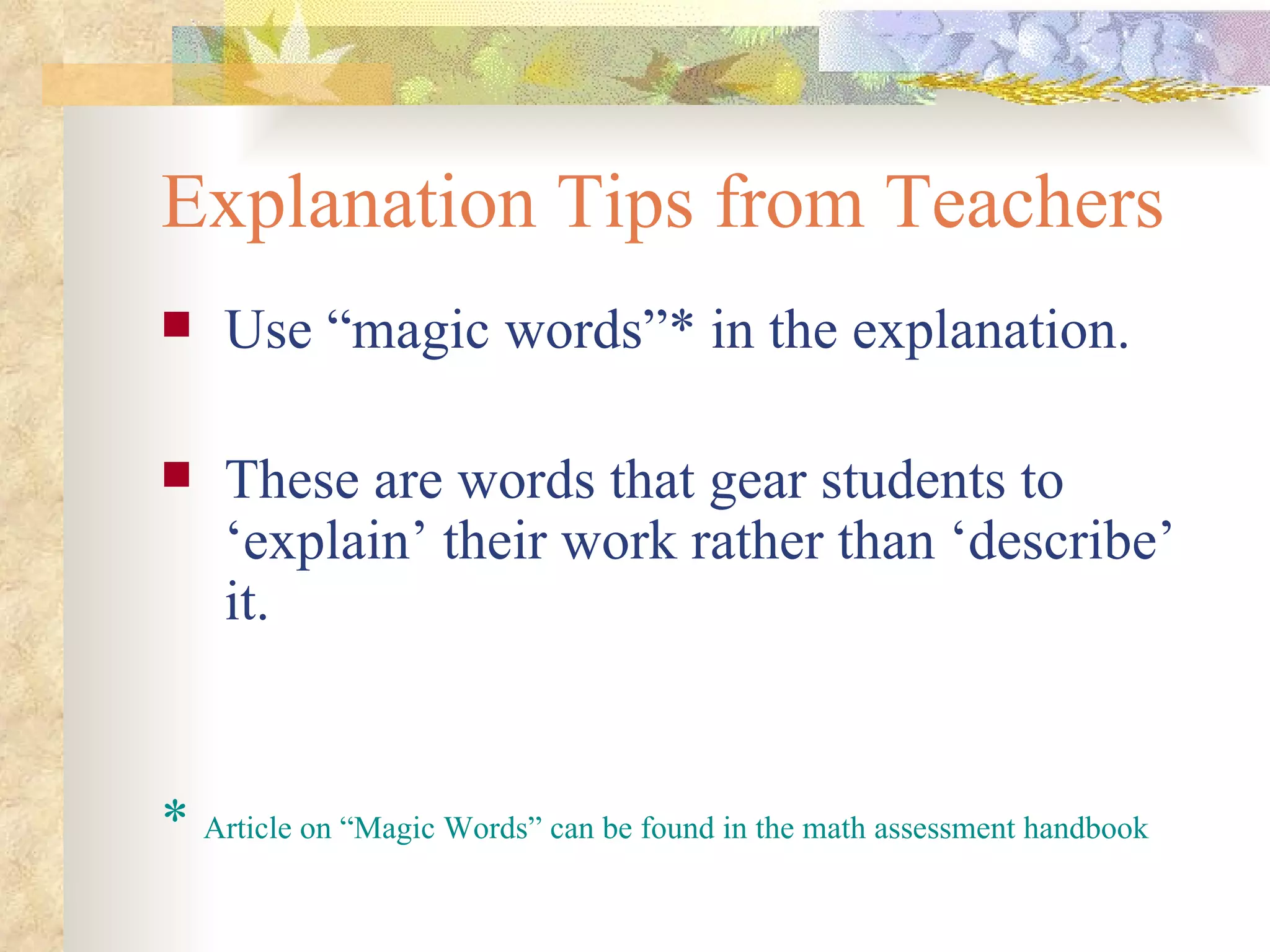 Open-Ended Questions | PPT