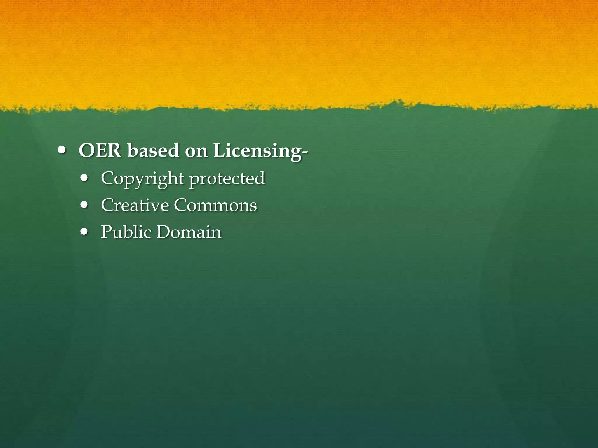 Types of Open Educational Resources (OER) | PPTX