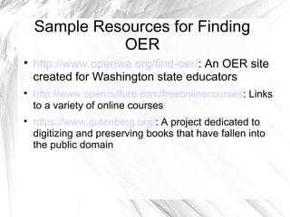 Oer | PPT