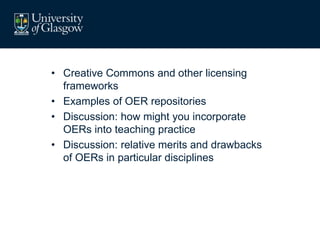 OerLet’s not reinvent the wheel; what can Open Educational Resources ...