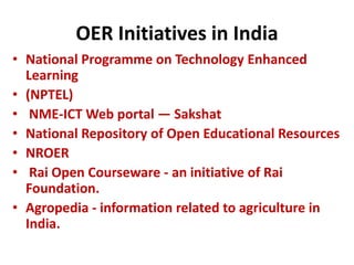 Utilization of Open Educational Resources | PPTX