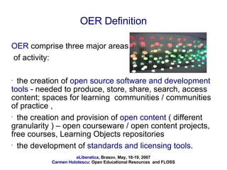 Open Educational Resources and FLOSS | PPT | Internet | Computing