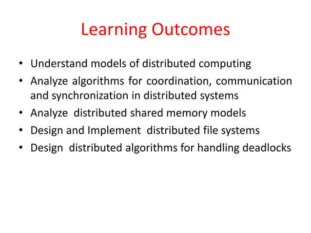 Distributed Computing ppt | PPTX