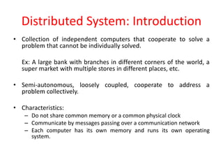 Distributed Computing ppt | PPT
