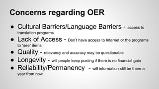 Oer the future- | PPT