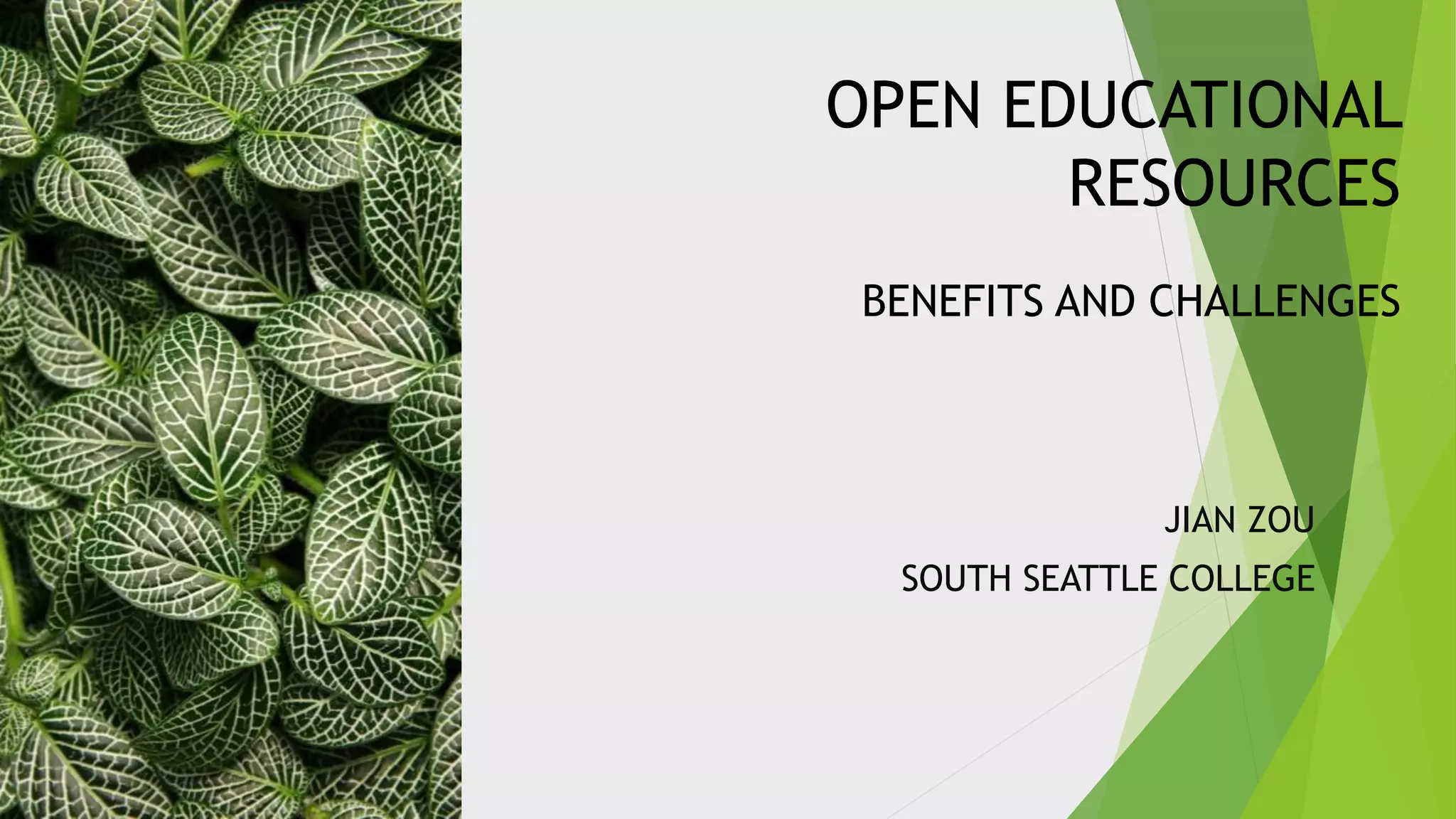 Oer101 assign9 1 | PPT