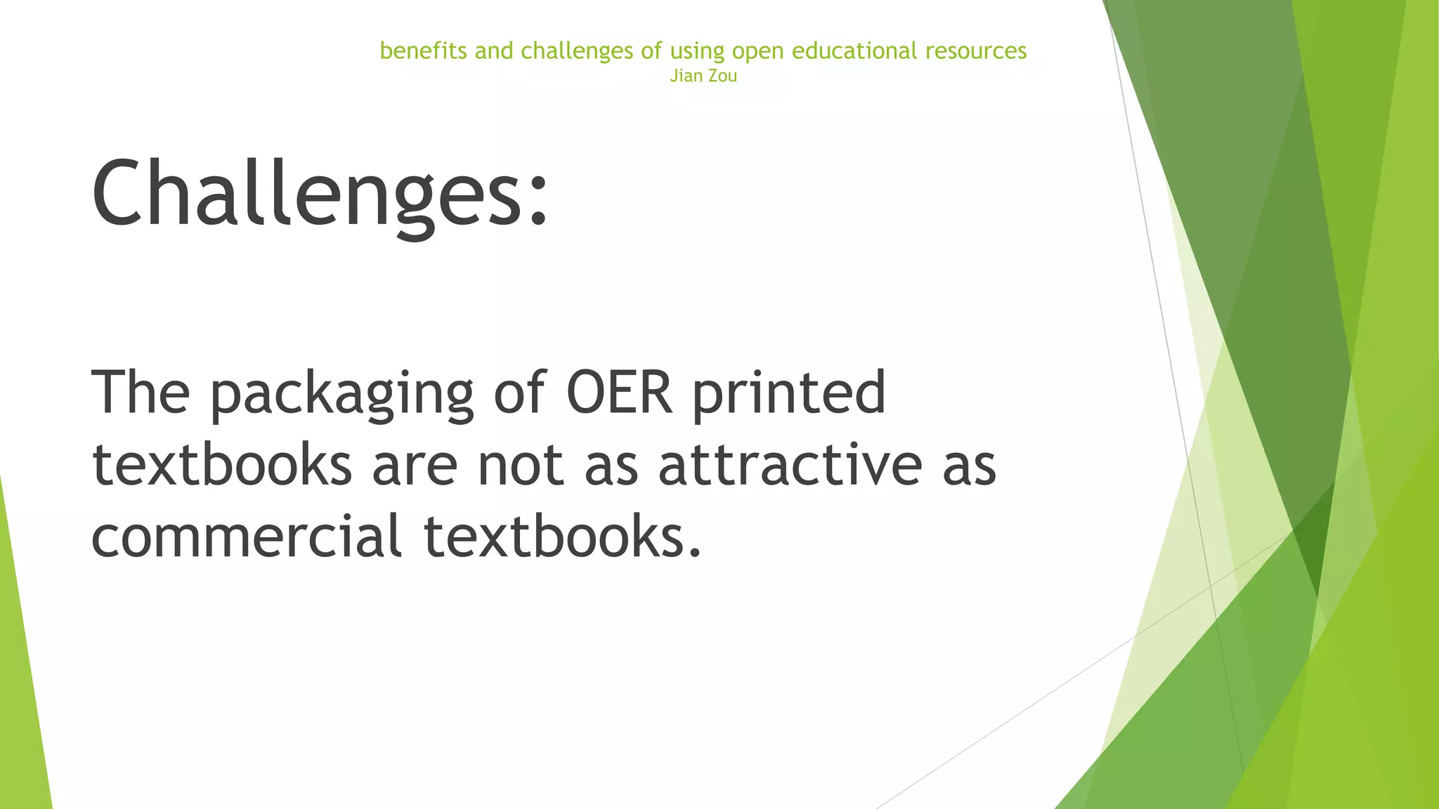 Oer101 assign9 1 | PPT
