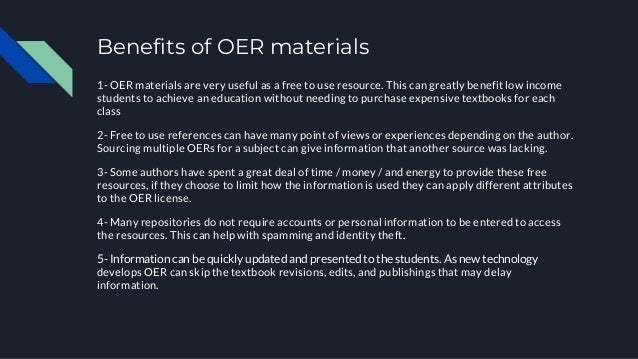 OER 101 Assignment 9-1 Chris Dinges.pptx