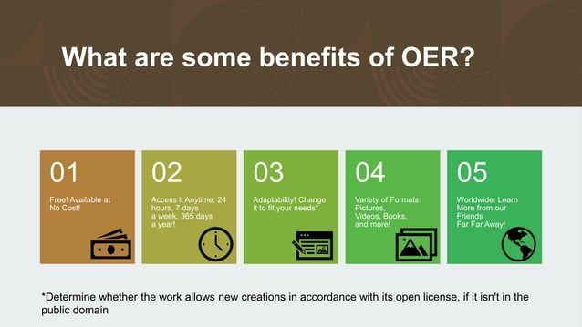 OER 101 Benefits and Challenges | PPT