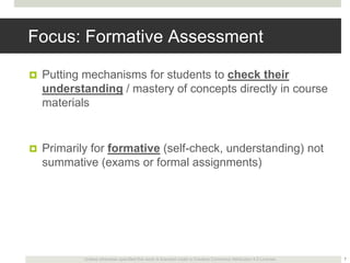 Open Embedded Assessments | PPTX