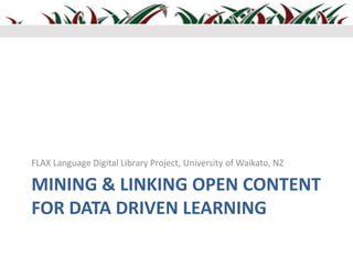 Converging cultures of open in language resources development | PPTX