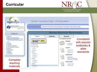 OER & NROC - Overview and Case Studies | PPT