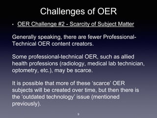 PowerPoint of OER Benefits and Challenges.pptx