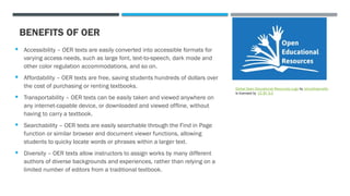 Open Educational Resources: Benefits and Challenges.pptx