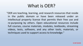 OER BY RIJITH | PPT