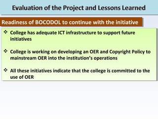 Oer casestudy botswana presentation | PPT