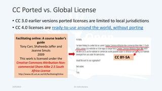 Understanding OER and CC Licenses | PPT